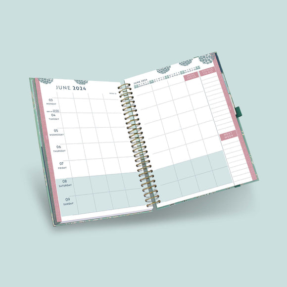 Family Life Book A5 Diary | Academic Diary 2023 2024 - Boxclever Press