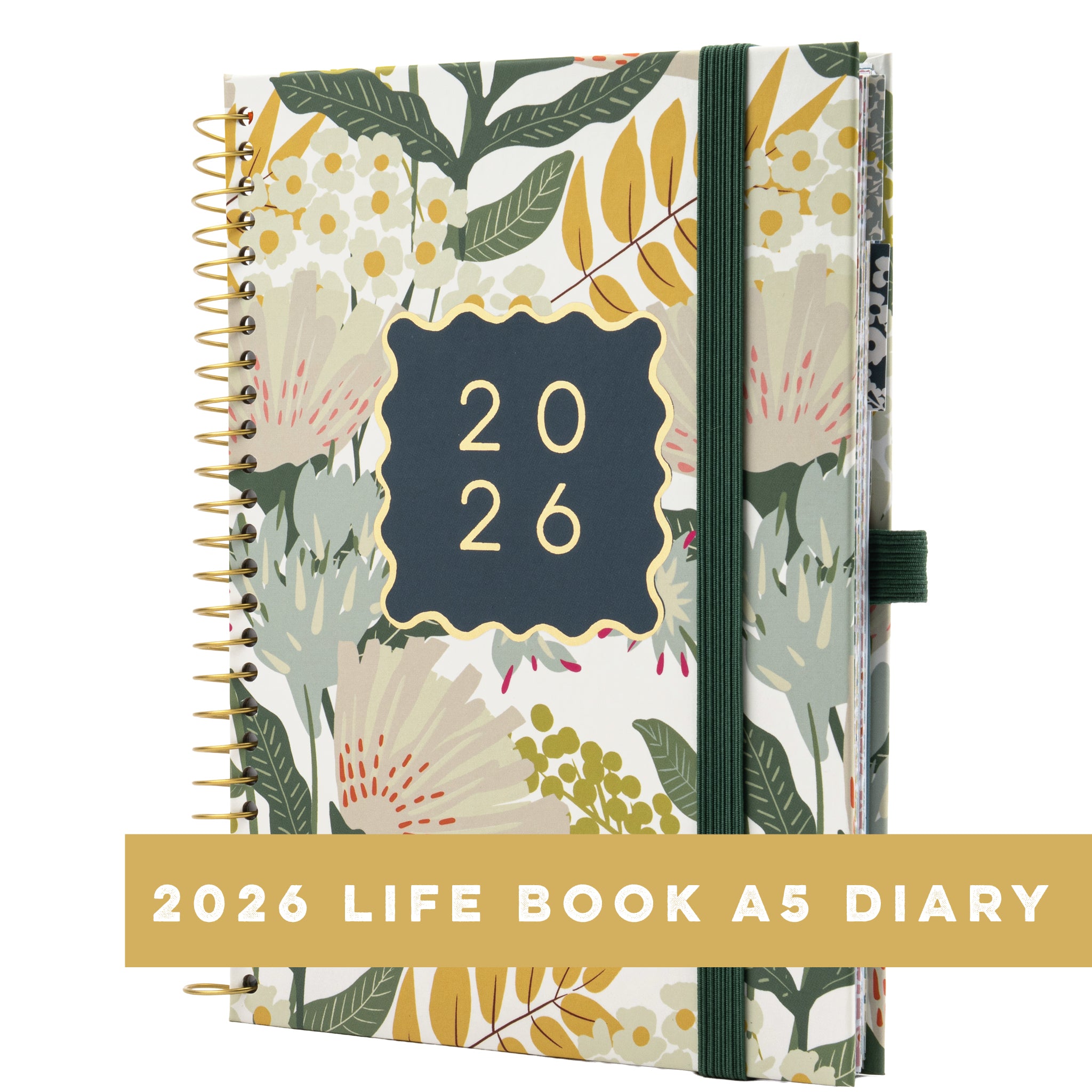 Life Book A5 Week to View Diary 2026 | Weekly Planner Diary - Boxclever ...