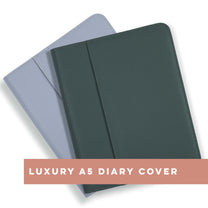 Luxury A5 Diary Cover I A5 Full-Zip Cover with Pockets - Boxclever Press