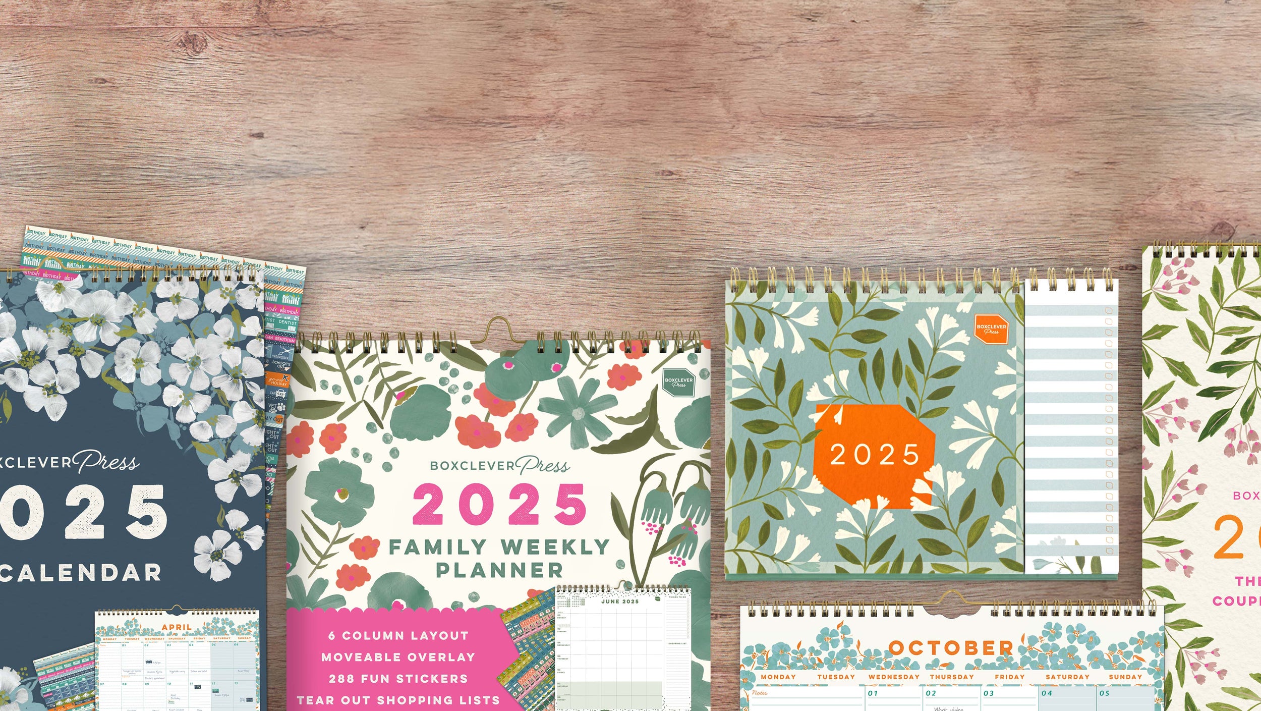 Stay Organised with 2025 Calendars - Boxclever Press