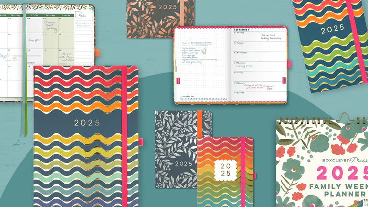 Stylish & Practical Diaries for 2025 - Boxclever Press