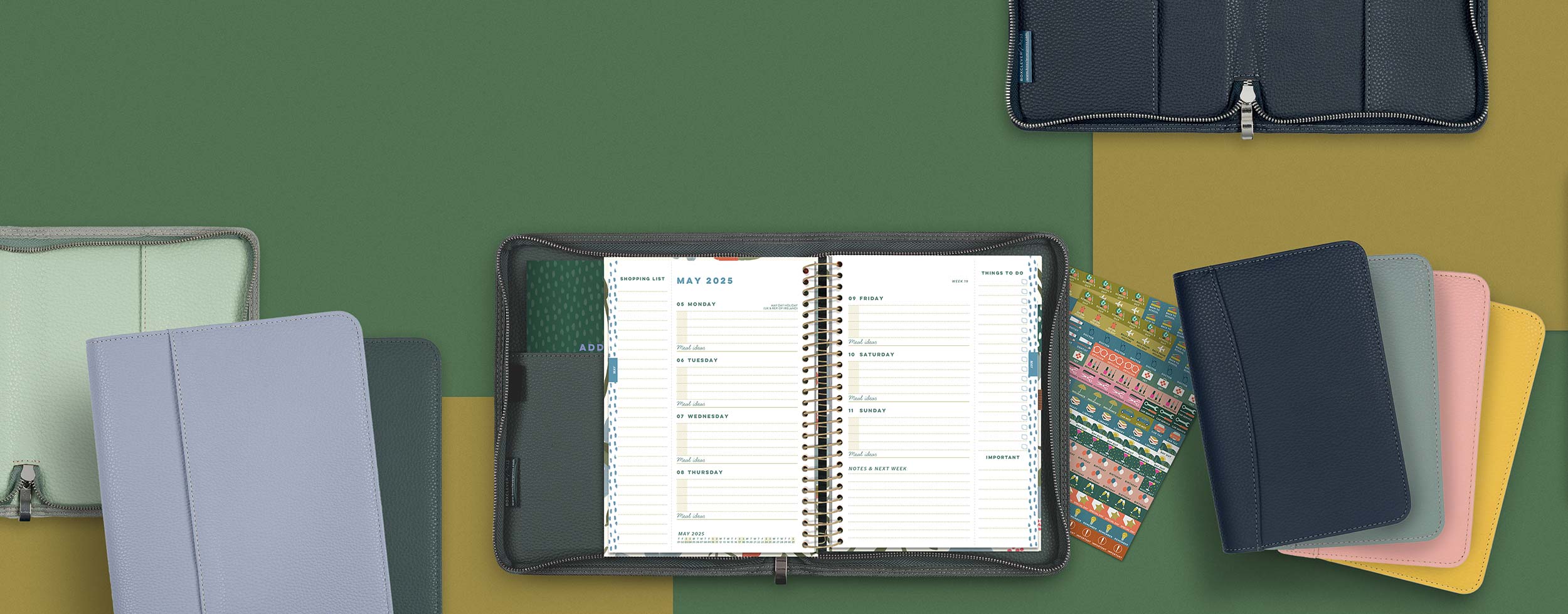 Diary Covers | Luxury Diary Covers in a range of sizes & colours ...